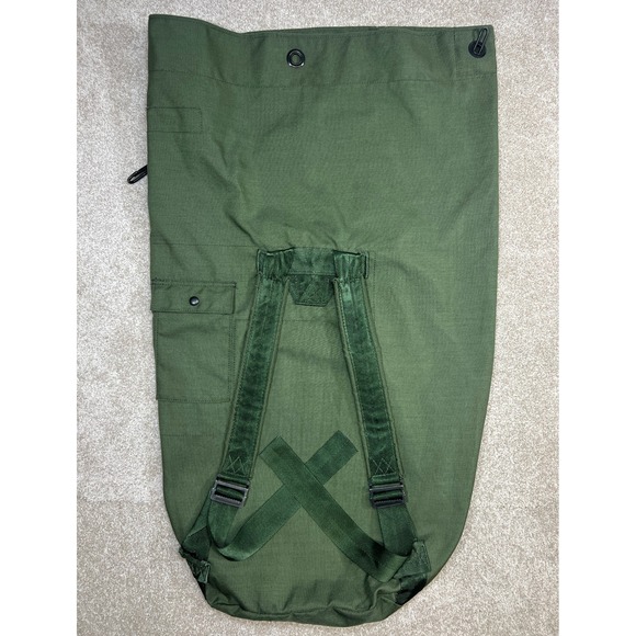 Bags | Military Green Duffel Bag Cargo Backpack Carryall | Poshmark